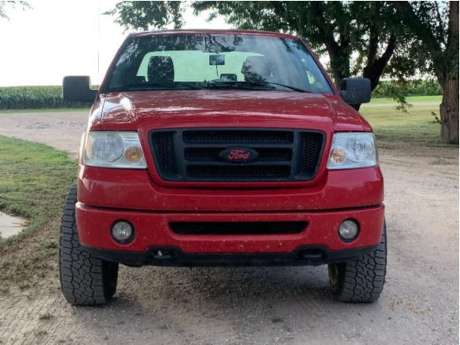 2008 Ford F-150 with 17x9 -12 Vision Soft 8 and 33/12.5R17 Falken ...