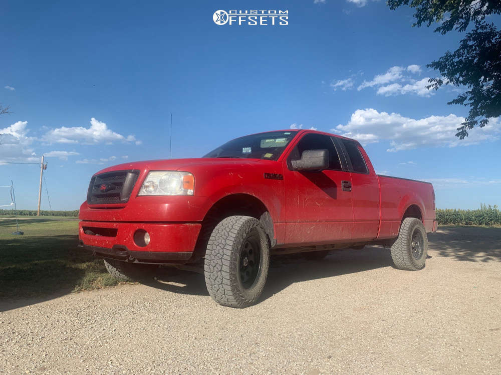 2008 Ford F-150 with 17x9 -12 Vision Soft 8 and 33/12.5R17 Falken ...