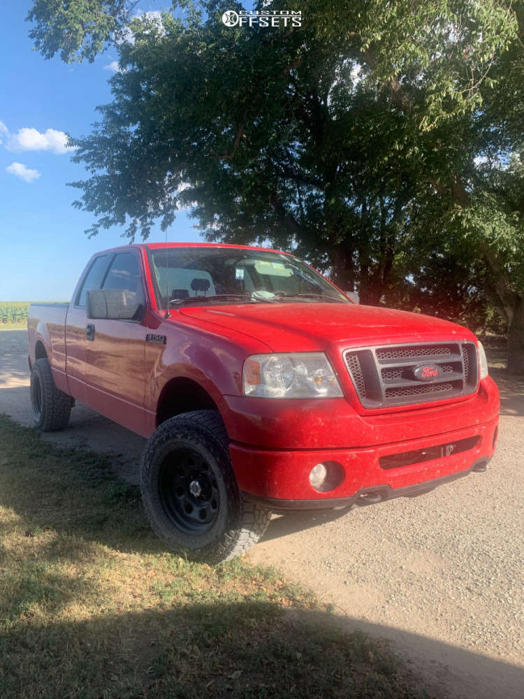 2008 Ford F-150 with 17x9 -12 Vision Soft 8 and 33/12.5R17 Falken ...