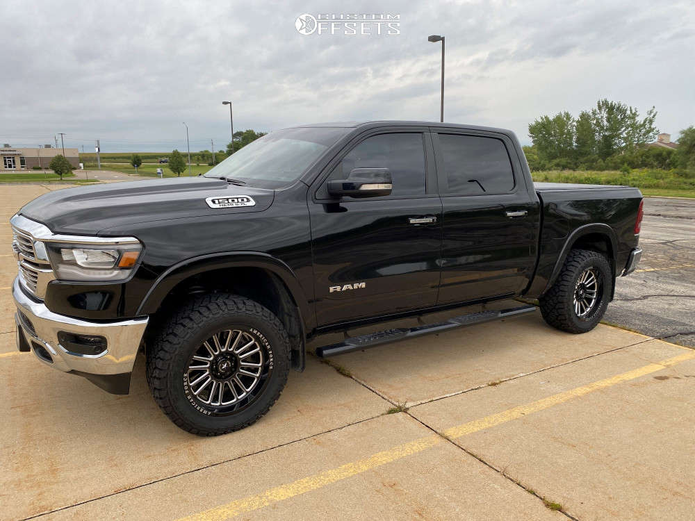 2019 Ram 1500 with 20x10 -18 American Force Weapon and 33/12.5R20 Kenda ...