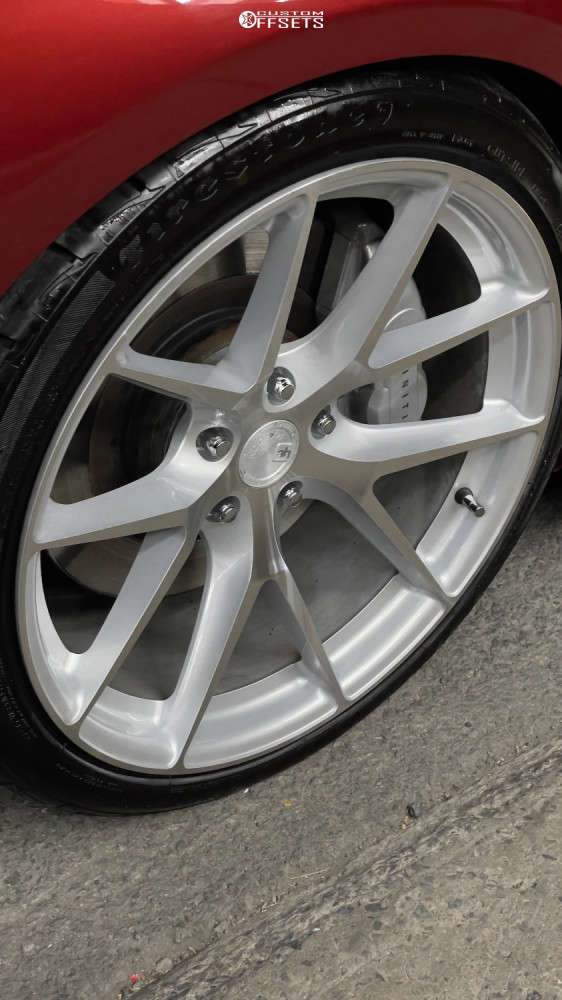 2014 INFINITI Q50 with 19x9.5 35 Aodhan Aff7 and 255/35R19 Firestone ...