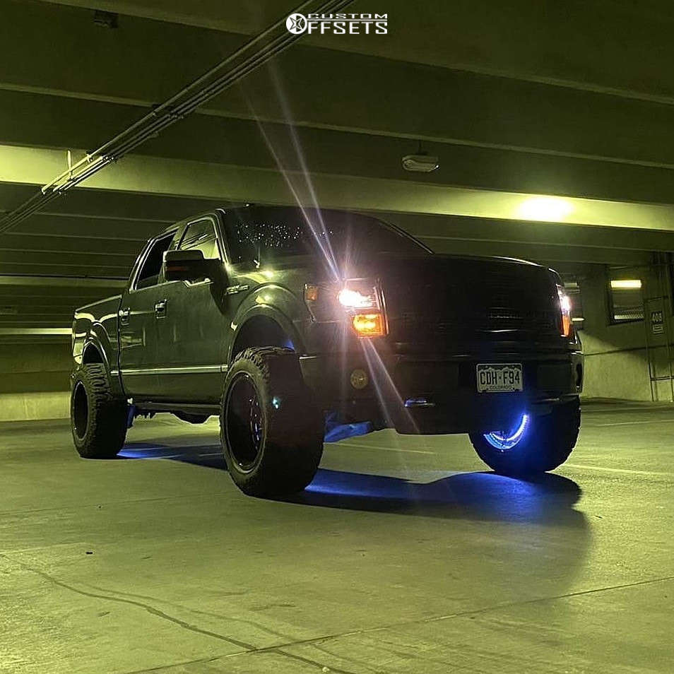 2010 Ford F-150 with 20x12 -51 Hardrock Overdrive and 35/12.5R20 ...