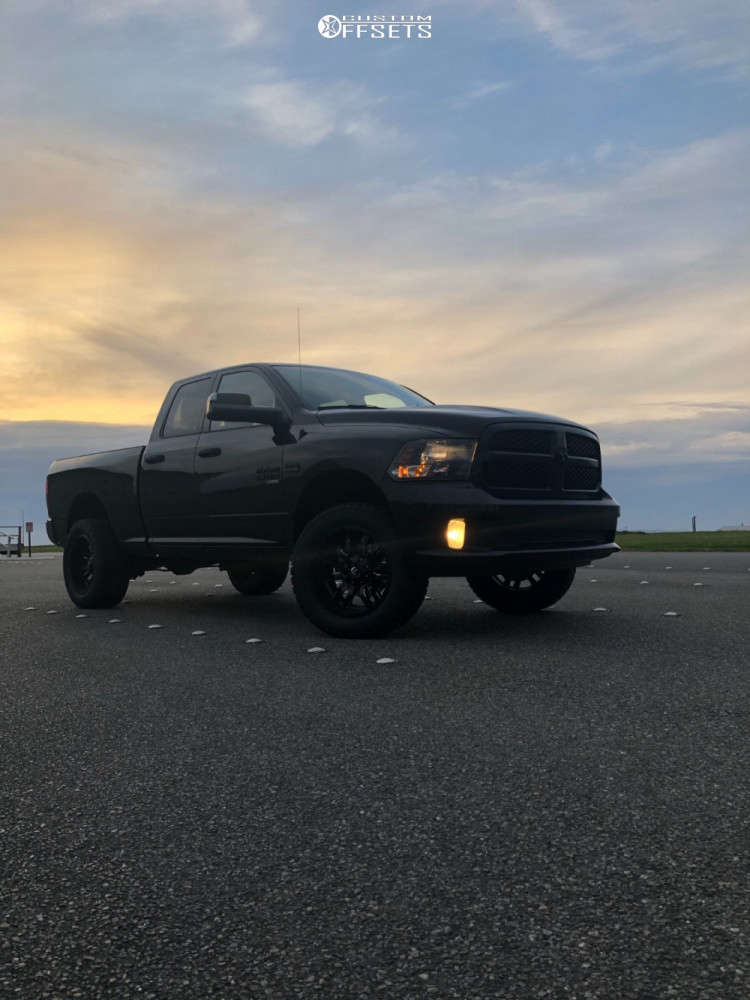 2019 Ram 1500 Classic with 20x10 -18 Fuel Sledge and 305/55R20 Nitto ...