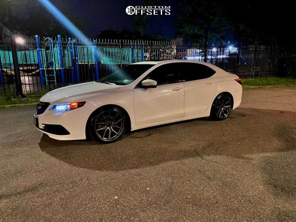 2017 Acura TLX with 19x8.5 45 XXR 559 and 225/40R19 Achilles Atr Sport ...