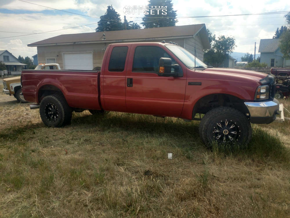 2000 Ford F-250 Super Duty with 17x9 -12 Fuel Diesel and 35/12.5R17 ...