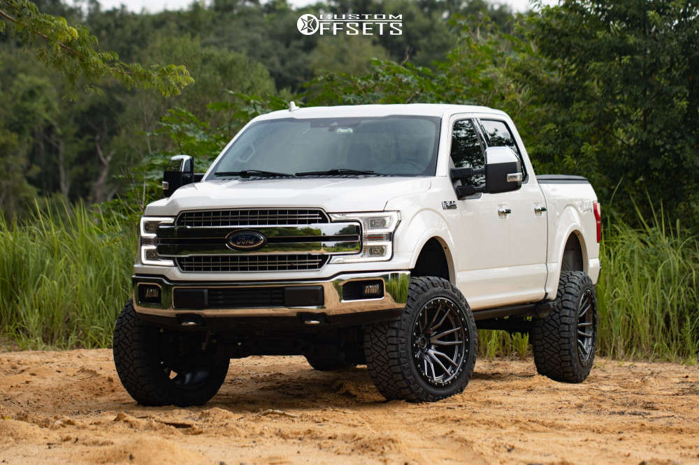 2018 Ford F-150 with 22x12 -44 Fuel Rebel and 35/12.5R22 Nitto Ridge ...