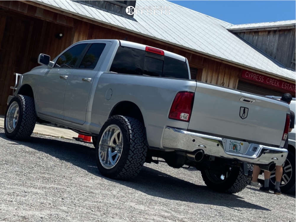 2013 Ram 1500 with 22x12 -40 American Force Burnout SS and 35/12.5R22 ...