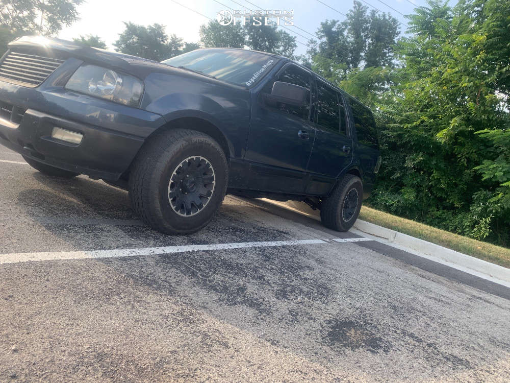 2004 Ford Expedition with 17x8 0 Walker Evans Bullet-proof and 285 ...