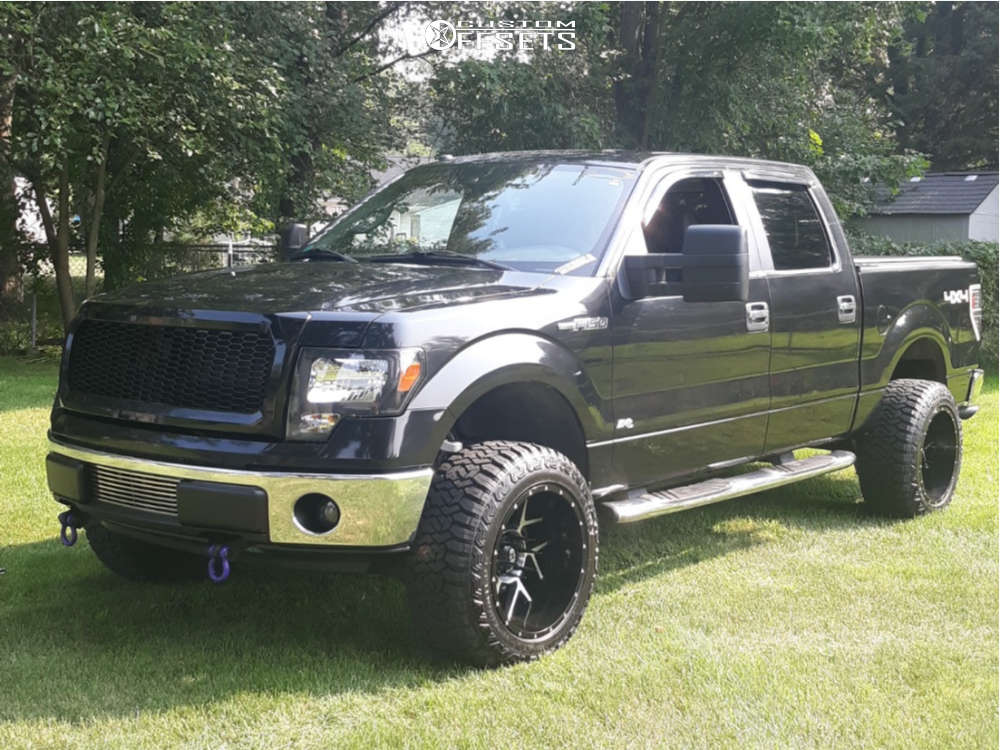 2010 Ford F-150 with 20x12 -51 Vision Sliver and 33/12.5R20 Fury ...