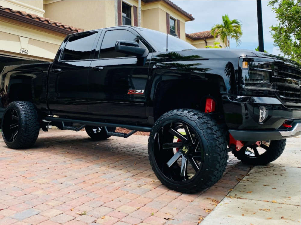 2016 Chevrolet Silverado 1500 with 24x14 -81 ARKON OFF-ROAD Lincoln and ...