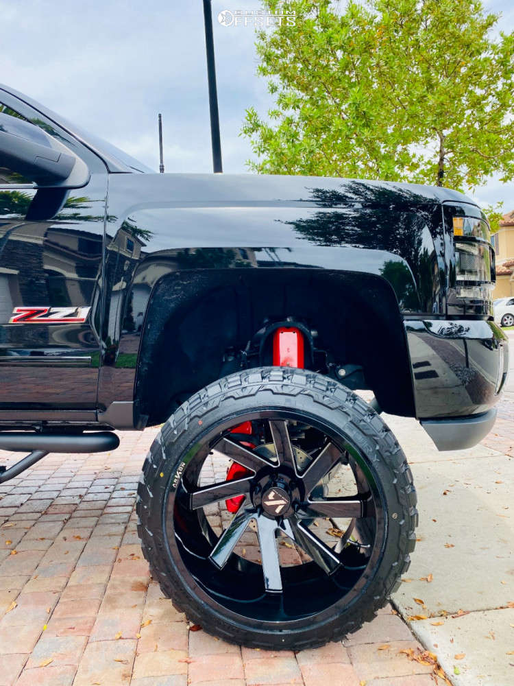 2016 Chevrolet Silverado 1500 with 24x14 -81 ARKON OFF-ROAD Lincoln and ...