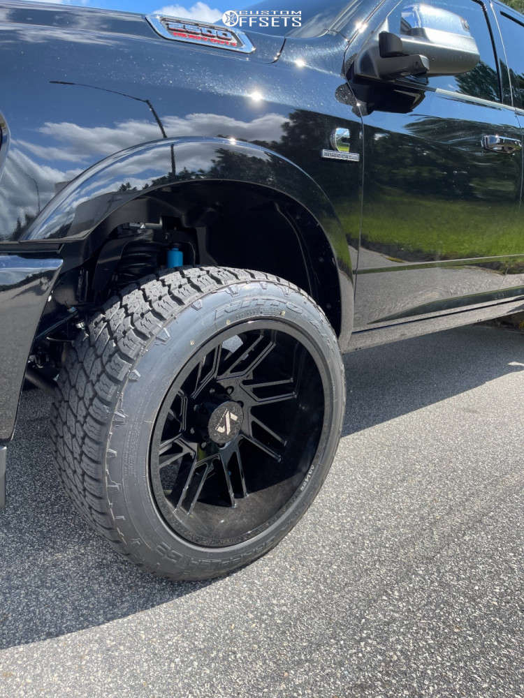 2021 Ram 2500 with 22x12 -51 ARKON OFF-ROAD DaVinci and 33/12.5R22 ...