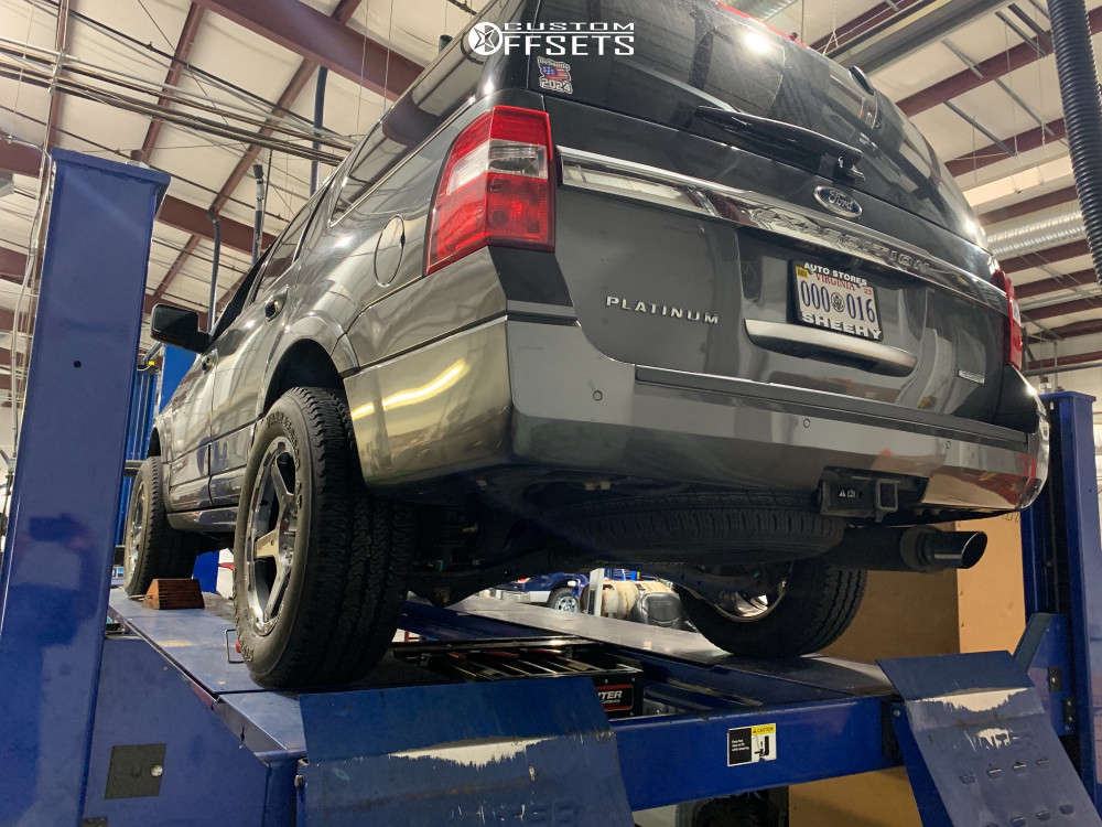 2015 Ford Expedition with 20x9 -12 Grid Gd04 and 285/60R20 Firestone ...