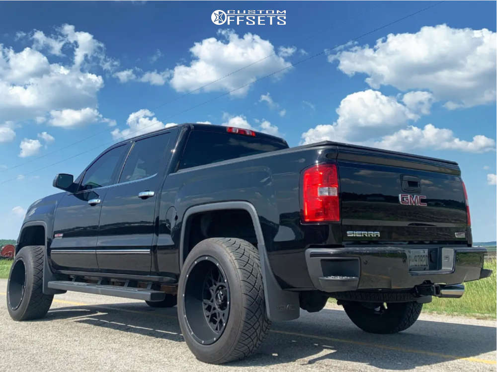 2015 GMC Sierra 1500 with 20x12 -51 Vision Rocker and 305/50R20 Nitto ...
