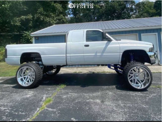 2001 Dodge Ram 2500 with 26x16 -101 KG1 Forged Yaz and 37/13.5R26 RBP ...
