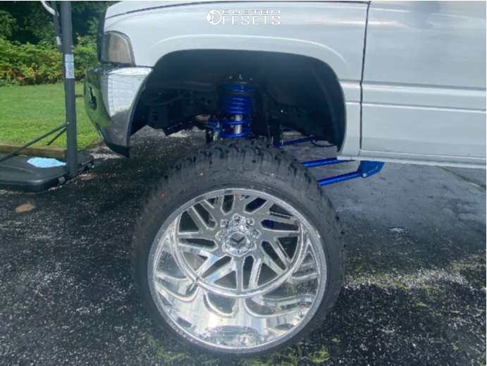 2001 Dodge Ram 2500 with 26x16 -101 KG1 Forged Yaz and 37/13.5R26 RBP ...