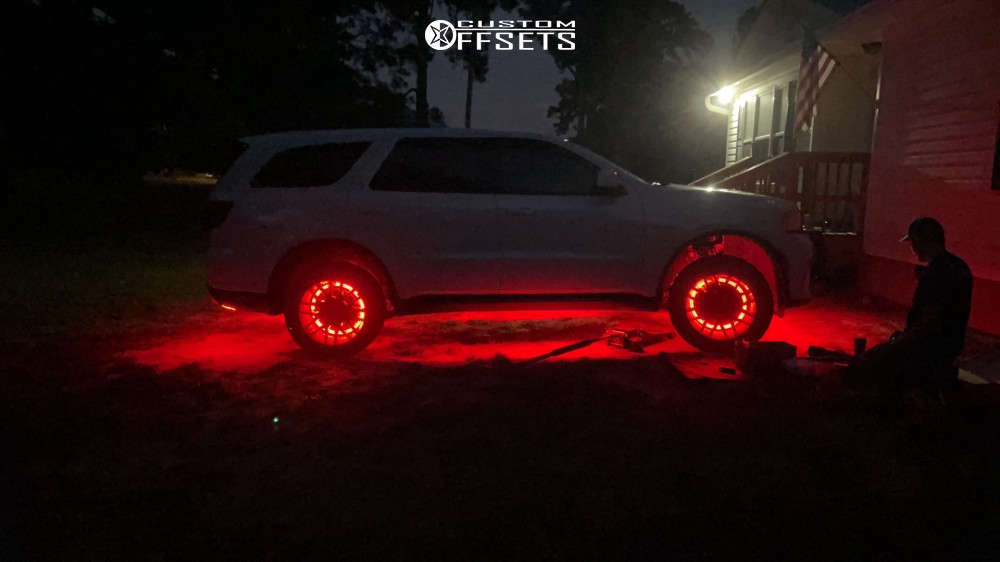 2021 Dodge Durango with 20x10 -18 Motiv Offroad Magnus and 31/10.5R20 ...