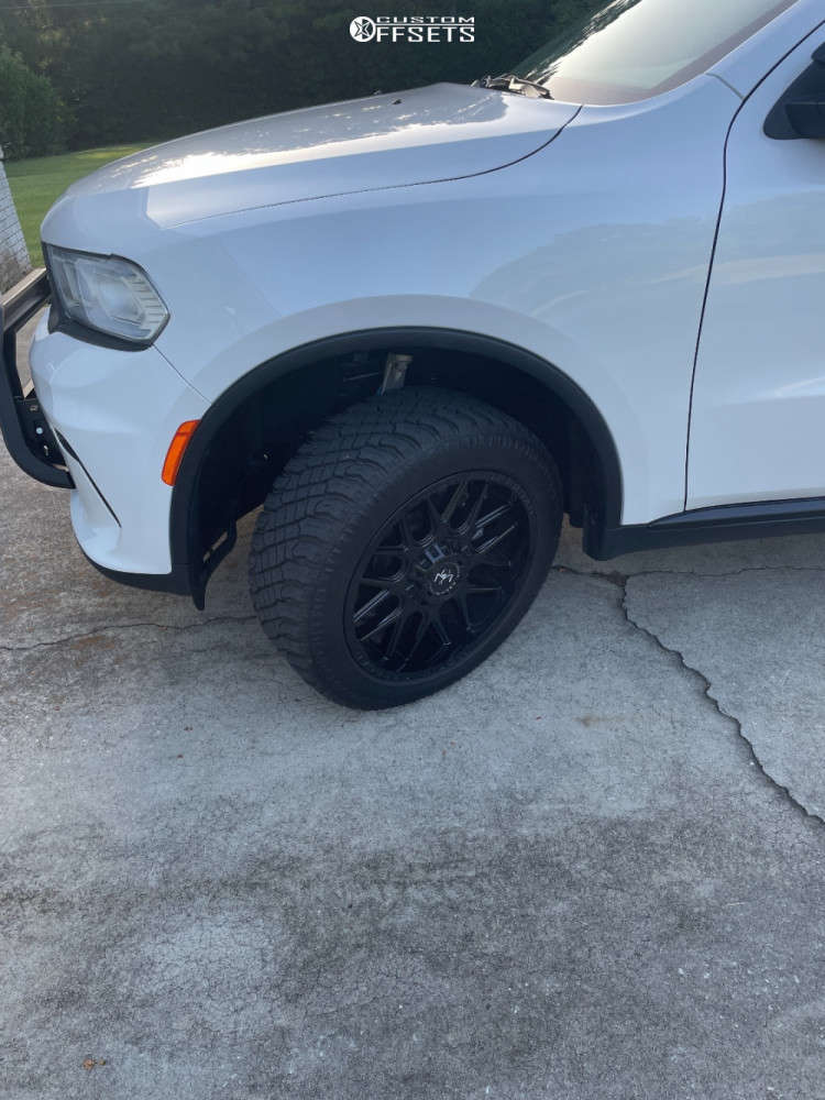 2021 Dodge Durango with 20x10 -18 Motiv Offroad Magnus and 31/10.5R20 ...