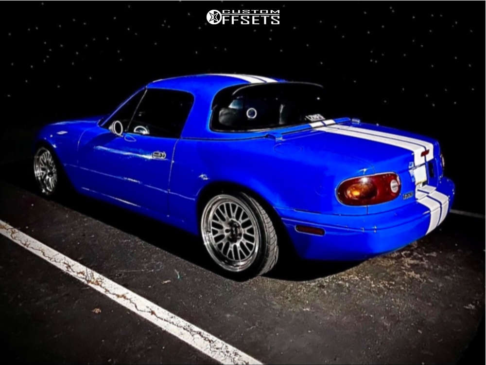 1990 Mazda Miata with 16x8 20 XXR 531 and 205/40R16 Nitto Neo Gen and ...