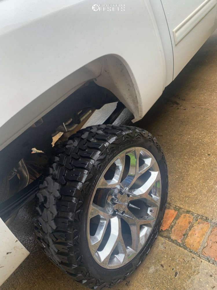 2010 Chevrolet Silverado 1500 with 24x12 25 Factory Reproductions Fr59 ...