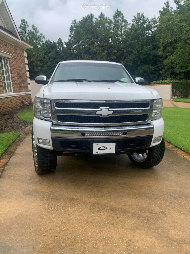 2010 Chevrolet Silverado 1500 with 24x12 25 Factory Reproductions Fr59 ...