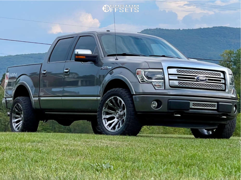2013 Ford F-150 with 20x10 -18 Fuel Blitz and 33/12.5R20 Toyo Tires ...