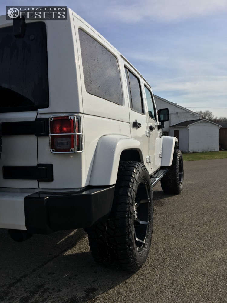 2016 Jeep Wrangler with 20x10 -24 Fuel Coupler and 305/55R20 Falken ...