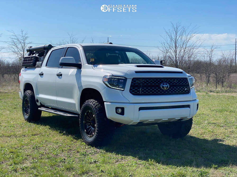 2020 Toyota Tundra with 18x9 12 Vision Creep and 35/12.5R18 Kenda ...