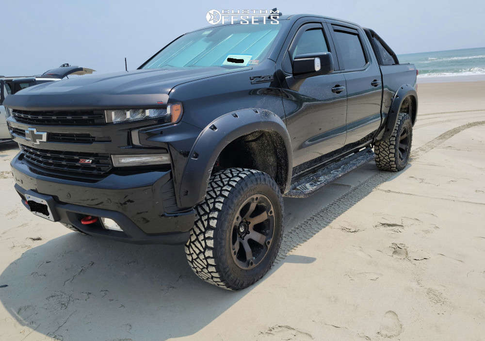 2020 Chevrolet Silverado 1500 with 20x10 -19 Fuel Beast and 35/12.5R20 ...