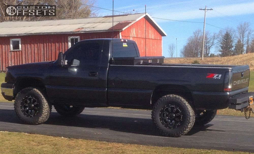 2003 Chevrolet Silverado 1500 with 18x9 0 Gear Off-Road Dominator and ...