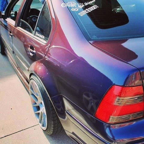 2003 Volkswagen Jetta with 18x8.5 35 Anovia Elder and 225/40R18 ...