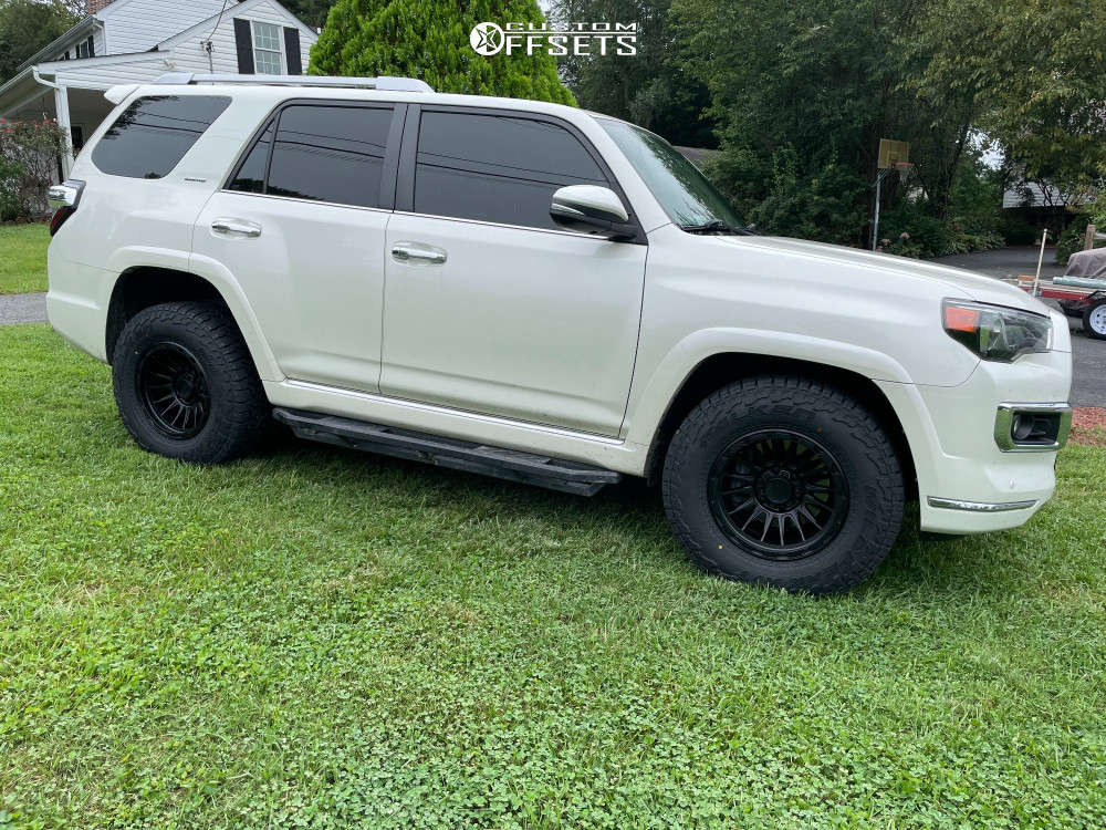 2018 Toyota 4Runner with 17x9 -12 KMC Km542 and 275/70R17 Falken ...