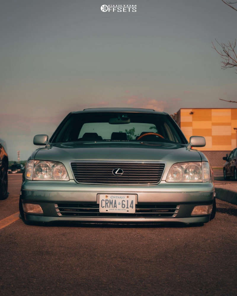 1998 Lexus LS400 with 18x9 41 Riverside Altstadt and 225/40R18 Nankang ...