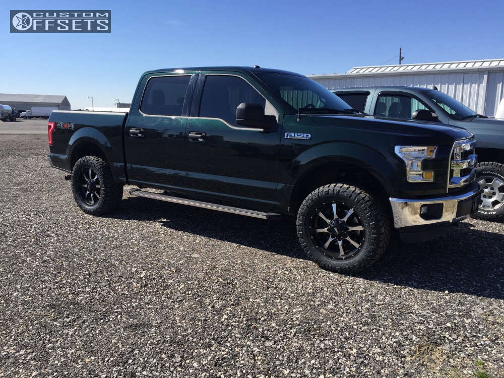 2016 Ford F-150 with 20x9 18 Moto Metal Mo970 and 295/55R20 Nitto Ridge ...