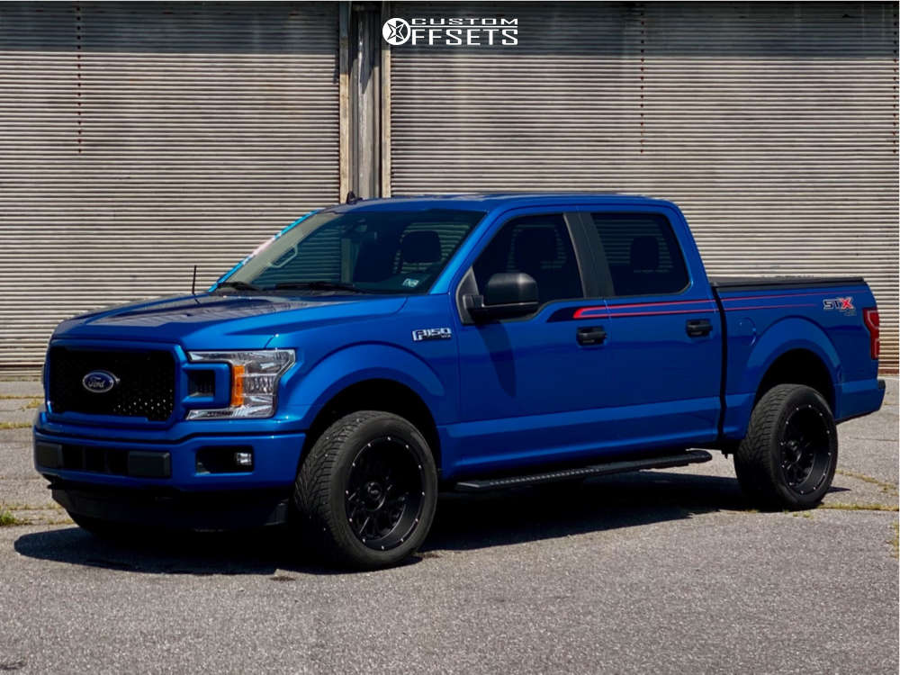 2020 Ford F-150 with 20x10 -25 Vision Rocker and 285/50R20 Toyo Tires ...