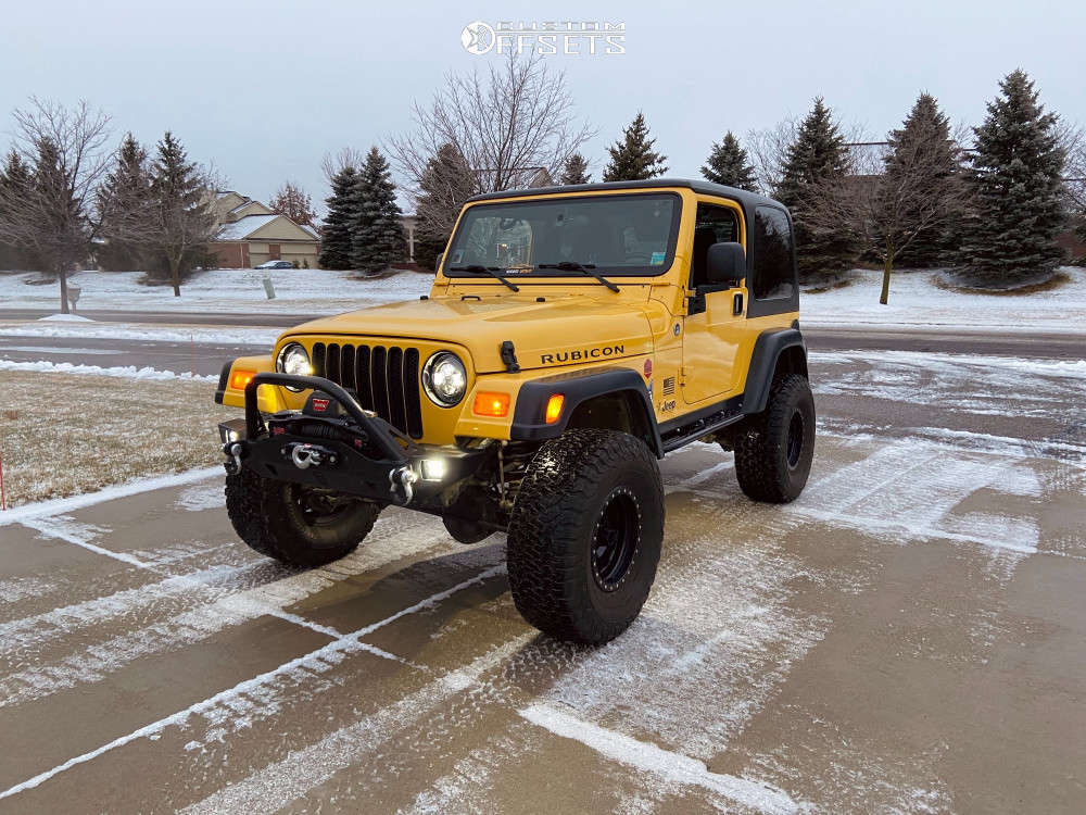 2006 Jeep TJ with 15x8 -24 Method Double Standard and 33/12.5R15 BFGoodrich All-terrain T/a Ko ...