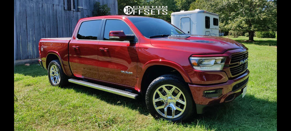 2020 Ram 1500 with 20x9 30 OE Performance 192 and 33/12.5R20 Radar ...