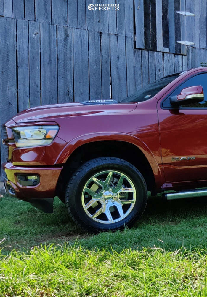 2020 Ram 1500 with 20x9 30 OE Performance 192 and 33/12.5R20 Radar ...