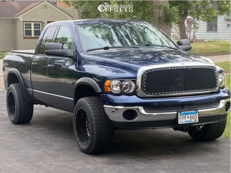 2004 Dodge Ram 1500 with 20x12 -51 Hardrock Destroyer and 305/50R20 ...