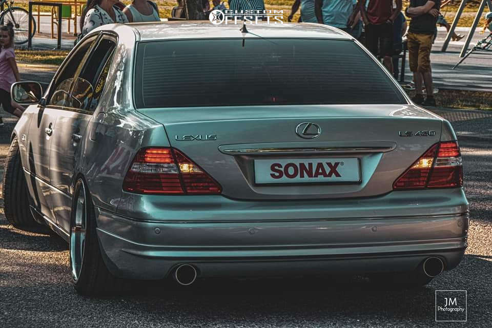 2005 Lexus LS430 with 20x9 38 Vossen Vvs83 and 225/35R20 Sunfull Mt781 ...