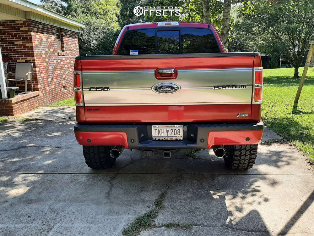 2010 Ford F-150 with 20x12 -51 Vision Bomb and 35/12.5R20 Gladiator ...