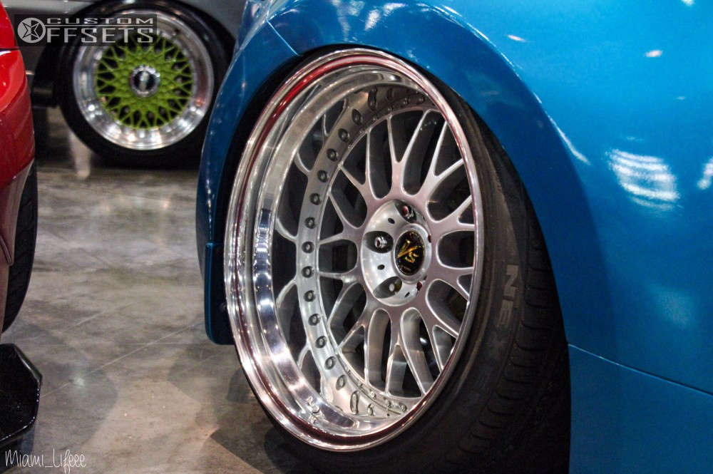 2013 Nissan 370Z with 19x10.5 0 Work VS XX and 235/35R19 Pirelli All ...