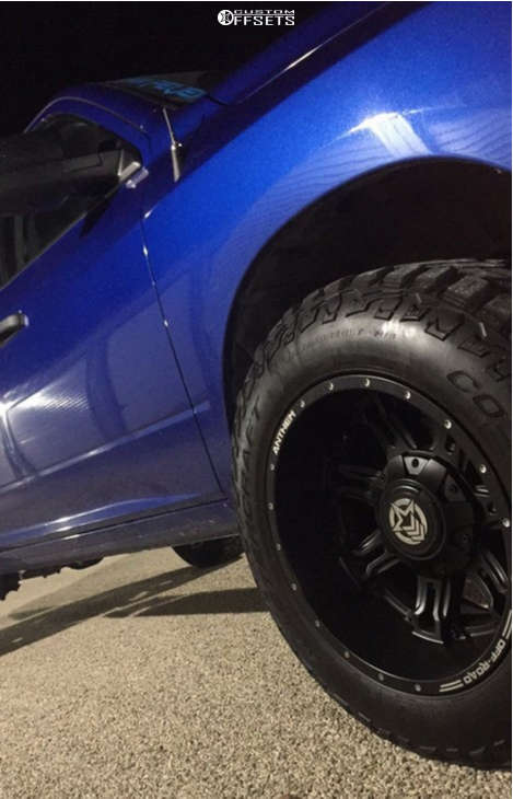 2014 Ram 1500 with 20x12 -44 Anthem Off-Road Aviator and 35/12.5R20 ...