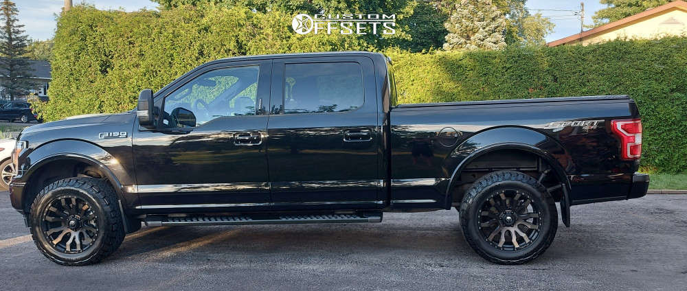 2019 Ford F-150 with 20x9 20 Fuel Blitz and 33/10.5R20 General Grabber ...