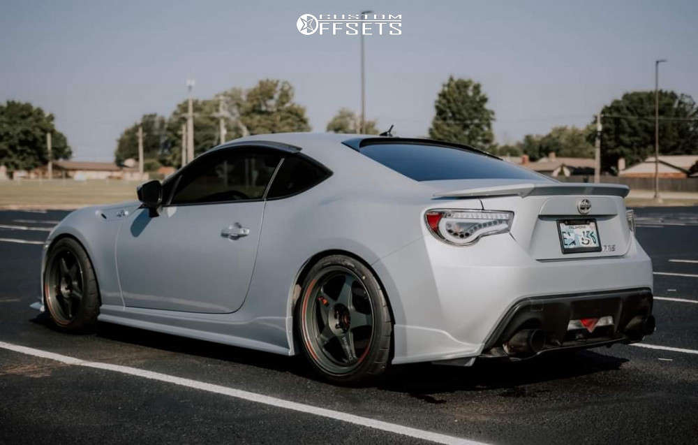 2013 Scion FR-S with 18x9.5 38 Desmond Regamaster Evo II and 255/35R18 ...