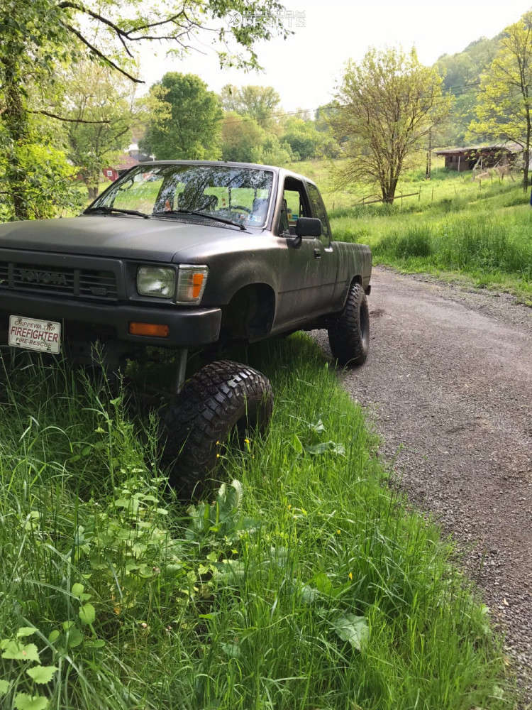 1994 Toyota Pickup with 15x10 -12 Bart Wheels D Window and 35/12.5R15 ...