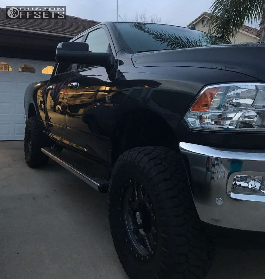 2016 Ram 2500 with 18x9 18 XD Xd128 and 35/12.5R18 Nitto Ridge Grappler ...