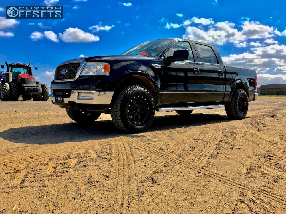 2005 Ford F-150 with 17x9 -13 Tuff T15 and 305/65R17 Falken WildPeak ...