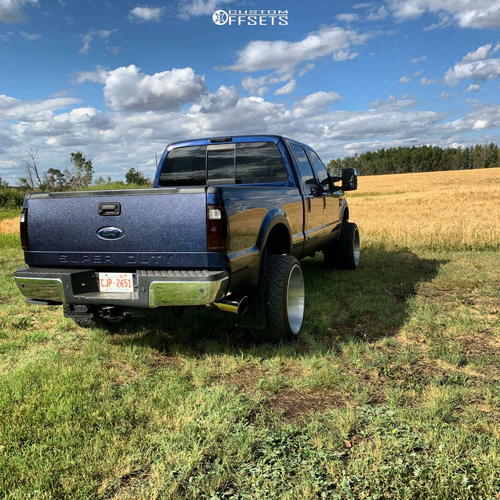 2009 Ford F-350 Super Duty with 24x14 -76 XF Offroad Xfx-307 and 33/13 ...