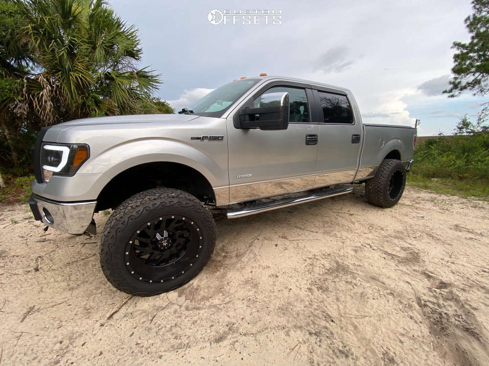 2013 Ford F-150 with 22x12 -44 RBP 65r Glock and 37/13.5R22 Venom Power ...